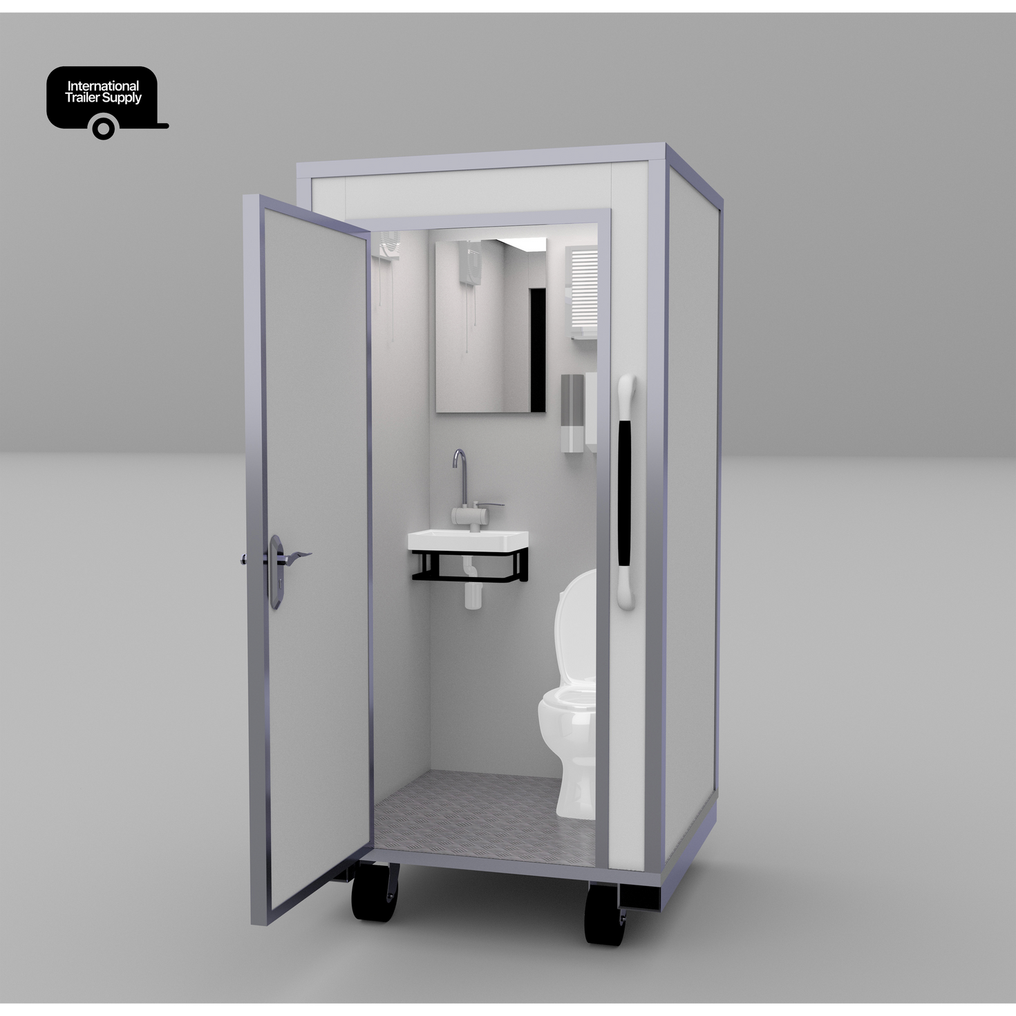 1 Stall Restroom Hygiene Pod – International Trailer Supply